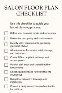 Salon & Spa Floor Plan Ideas | Layout Tips from Salon Designers LA
